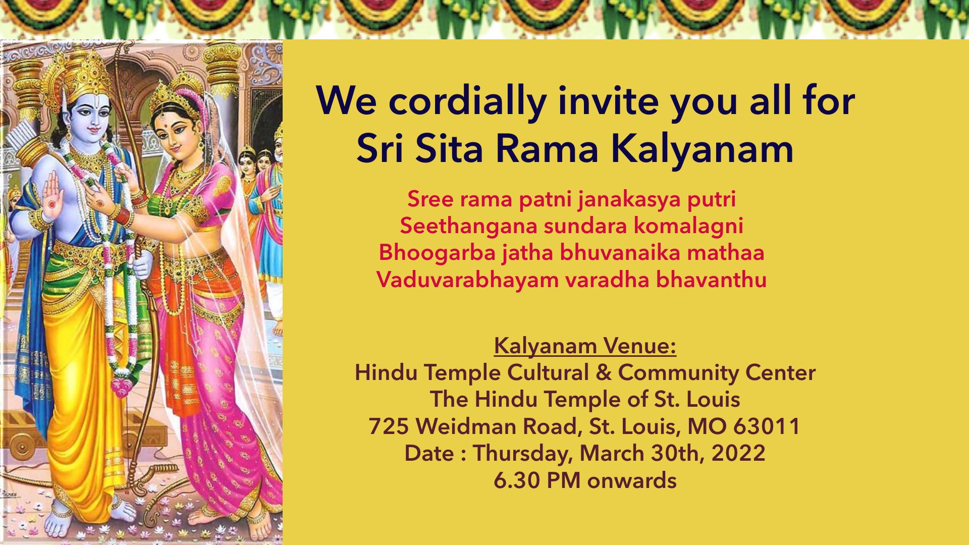 Hindu Temple of St.Louis – A Place of Worship